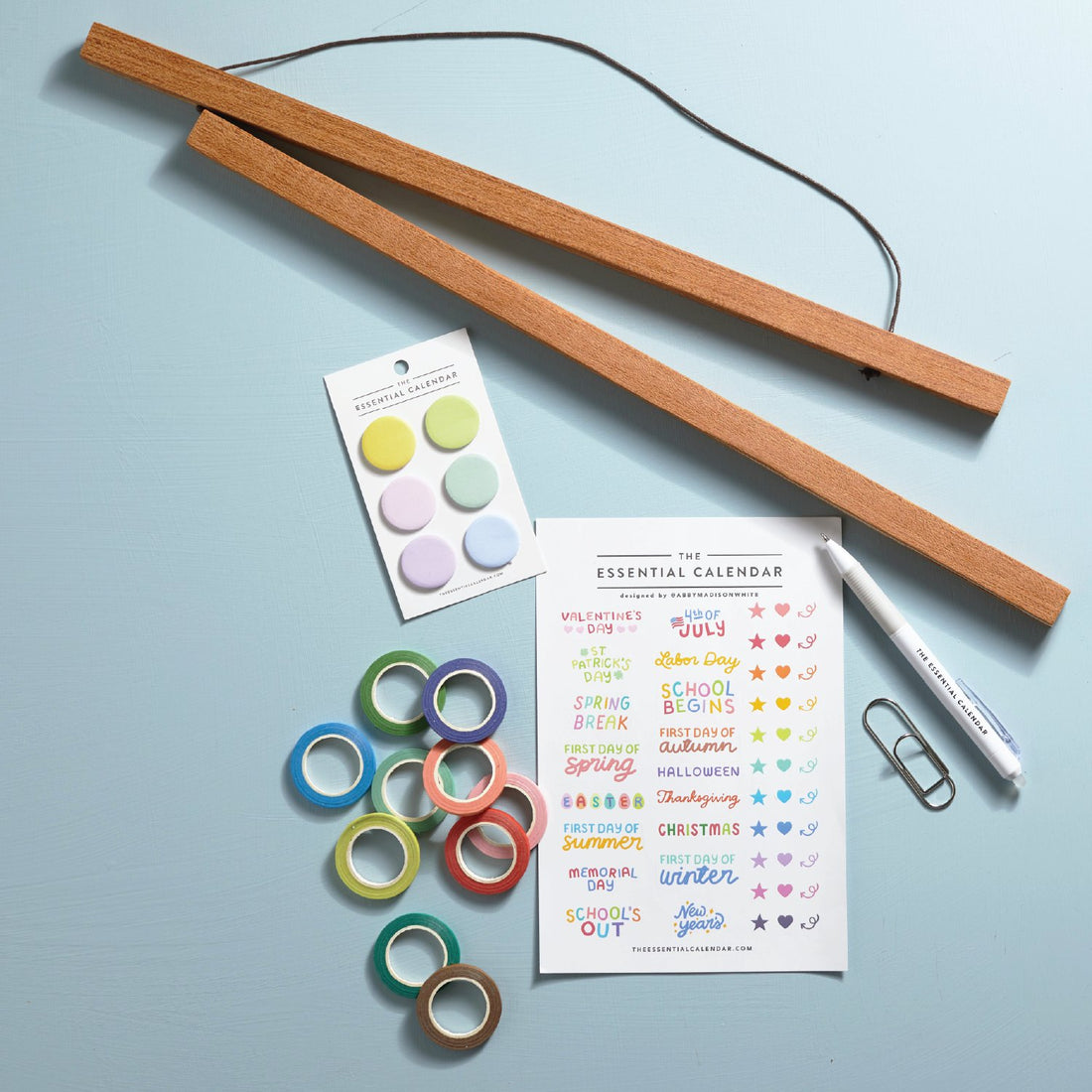 Accessories – The Essential Calendar