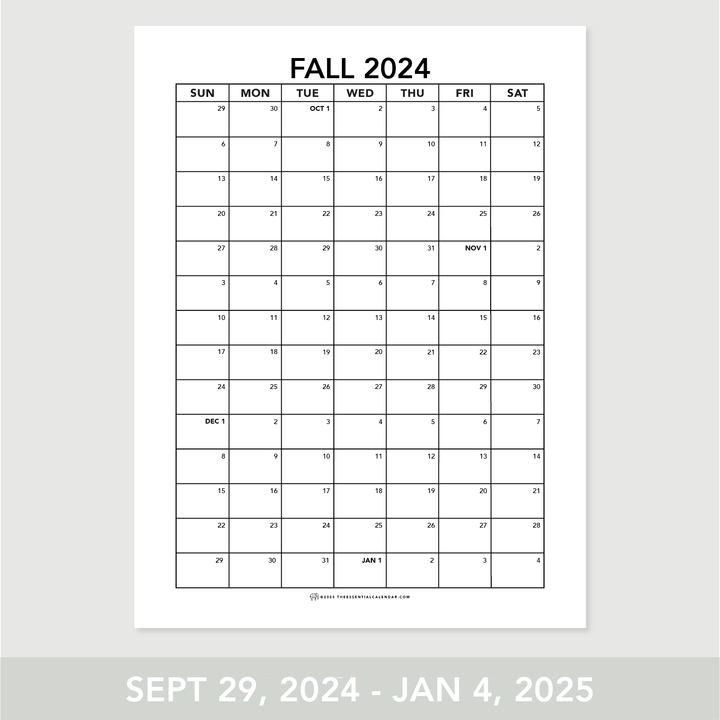 The Essential Calendar | Family Calendar