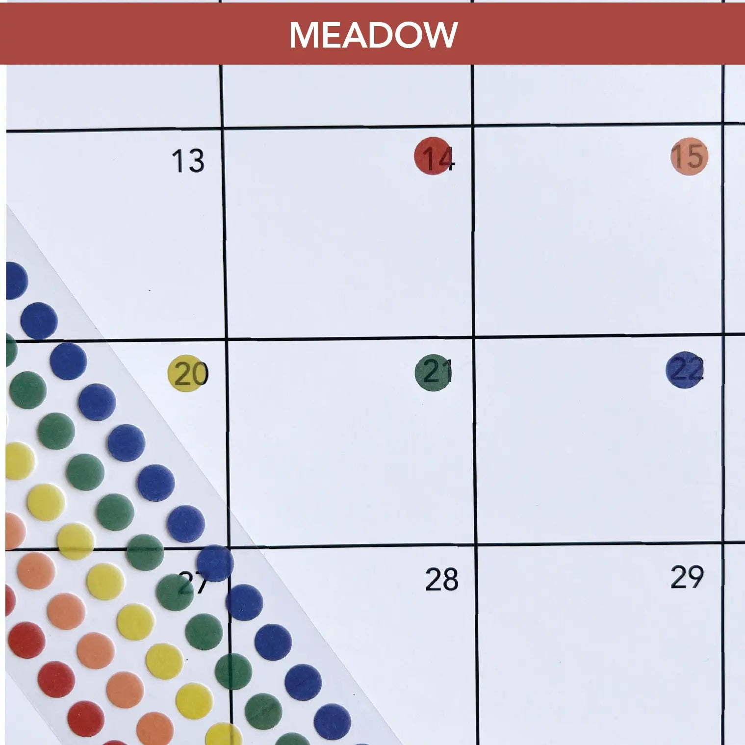 Dot Stickers – The Essential Calendar