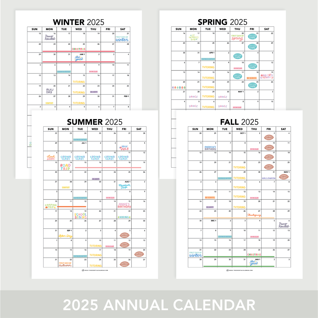 2025 Wall Calendars