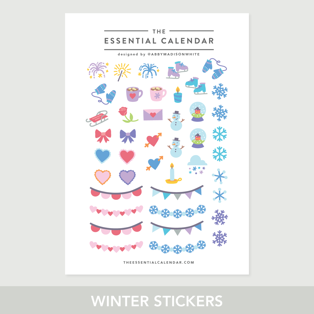 Sticker Sheets – The Essential Calendar