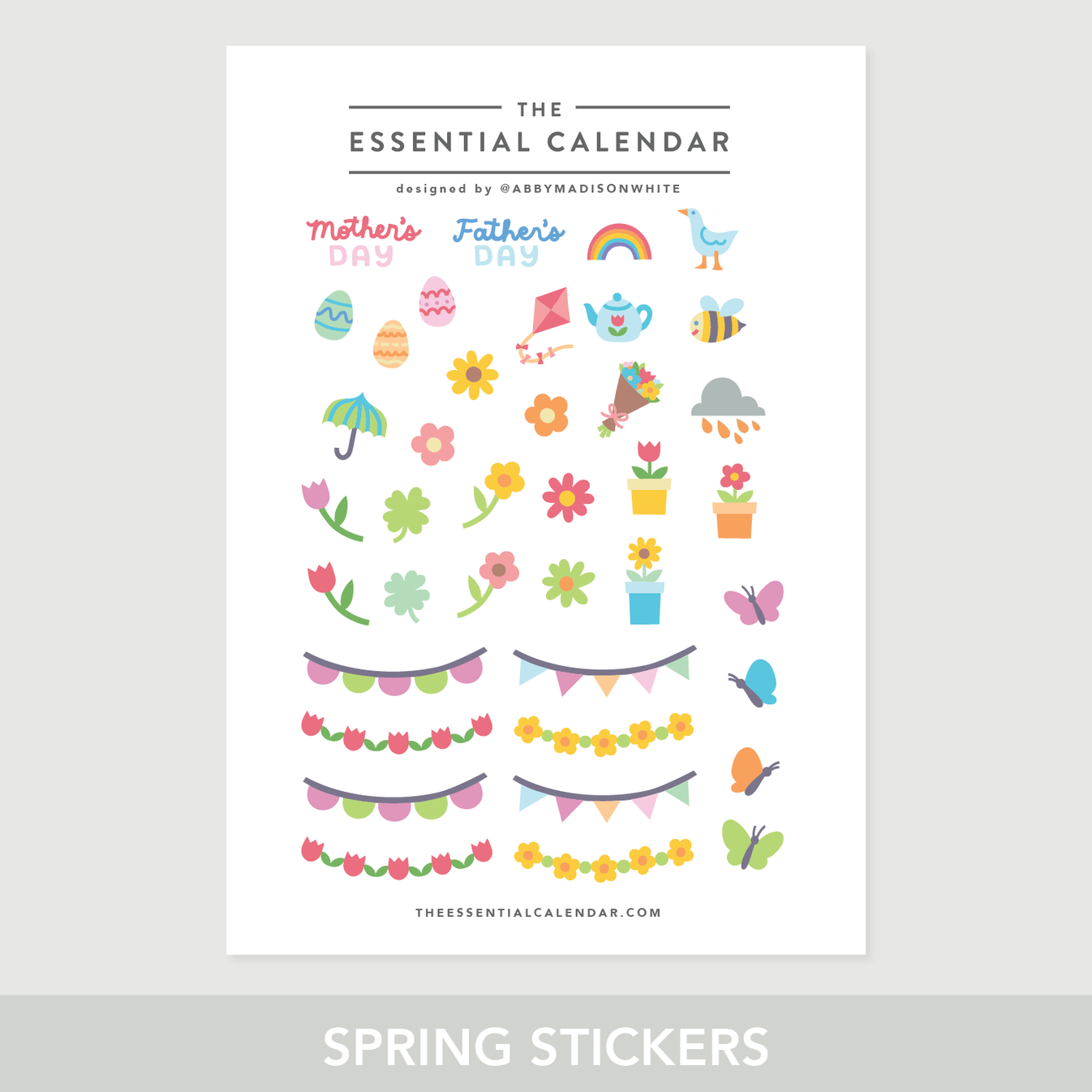 Sticker Sheets – The Essential Calendar